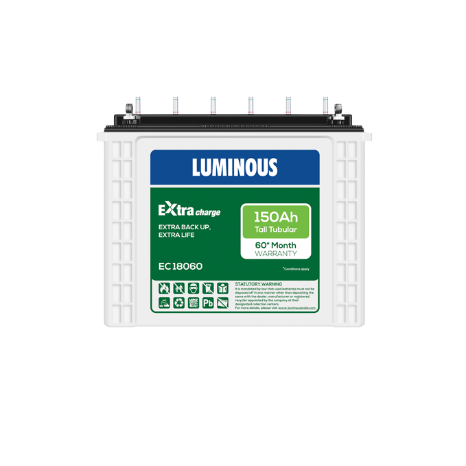 Shop Extra Charge Batteries Online at Best Prices | Luminous
