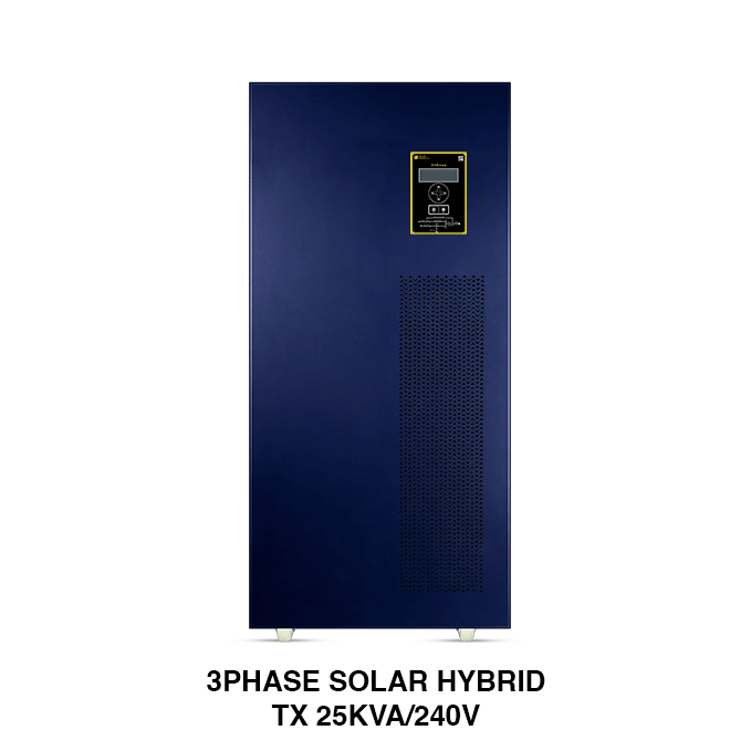 Buy High Quality 3PHASE SOLAR HYBRID TX 25KVA/240V Online | Luminous