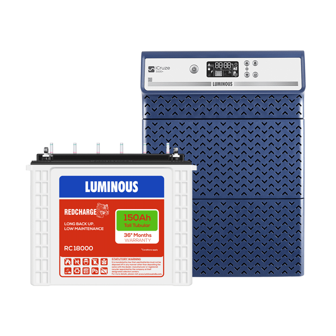 Buy Inverter Battery Combo Deal Online at Best Price | Luminous