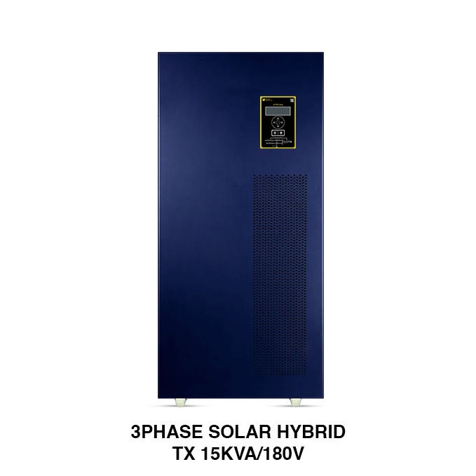 Buy High Quality 3PHASE SOLAR HYBRID TX 15KVA/180V Online | Luminous