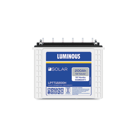 Buy High Quality Solar Battery 200 Ah - LPTT12200H Online | Luminous
